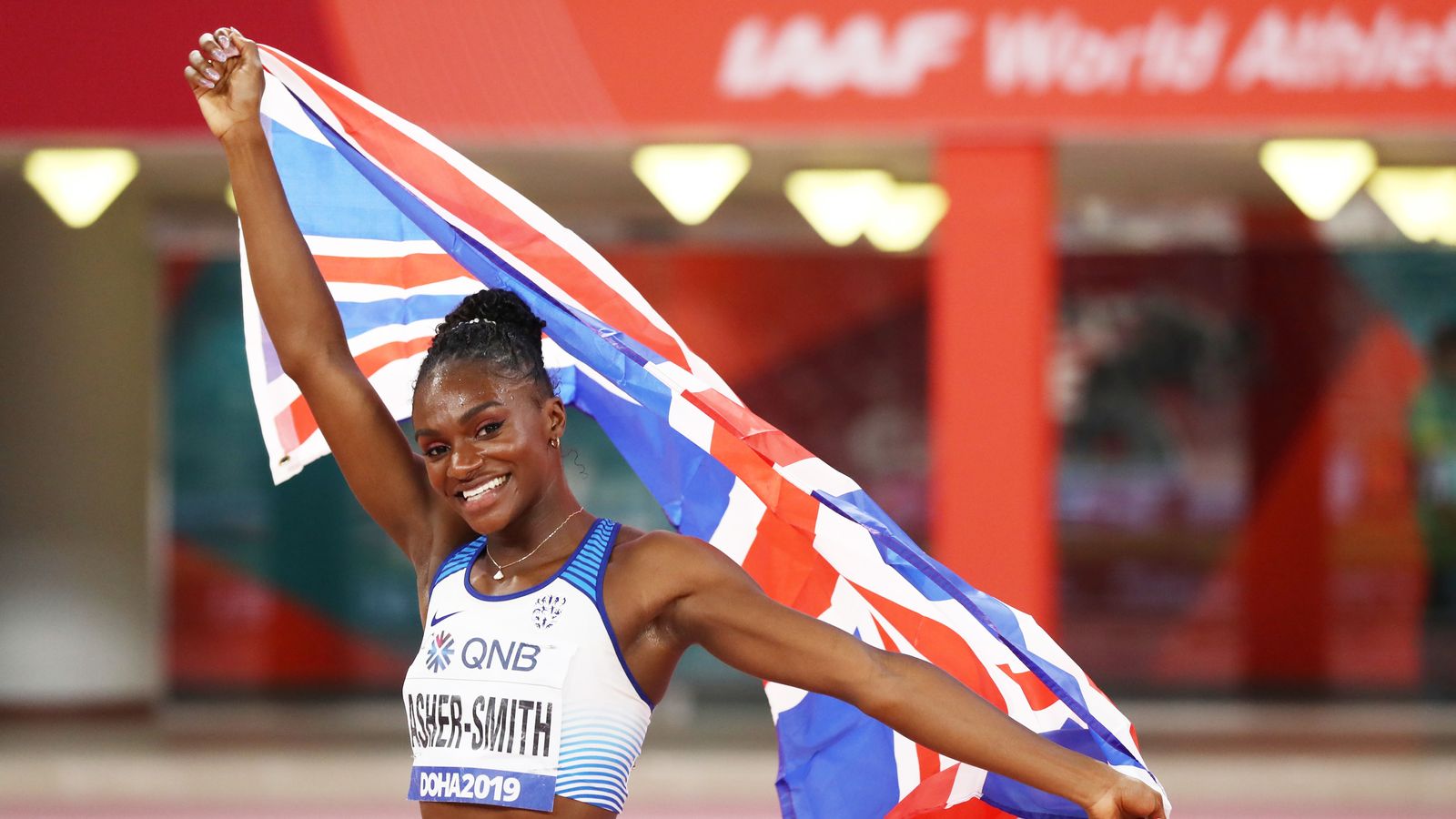 Dina Asher-Smith becomes first British woman to win World Championship ...