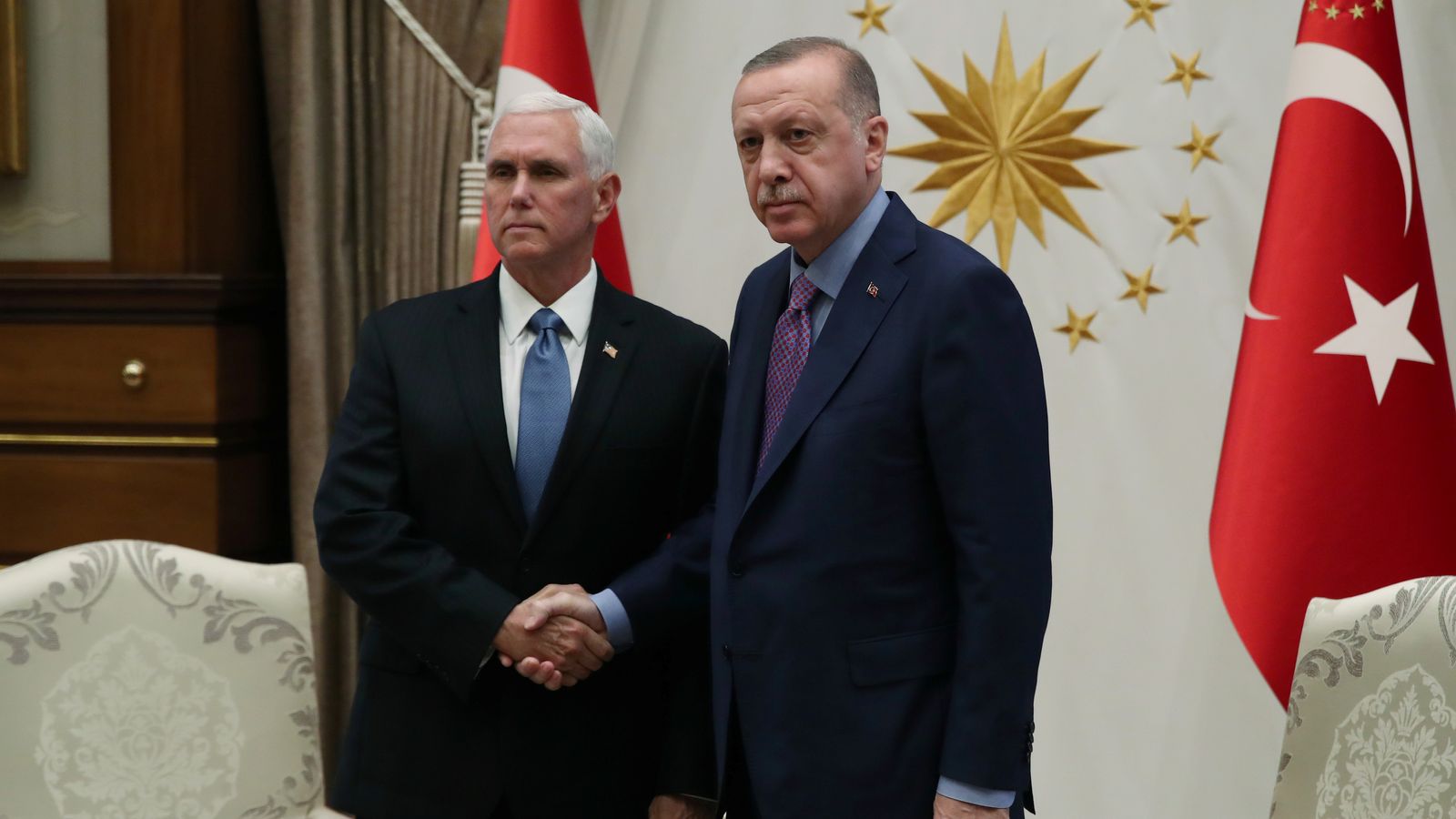 US and Turkey reach deal to suspend incursion into Syria | World News ...