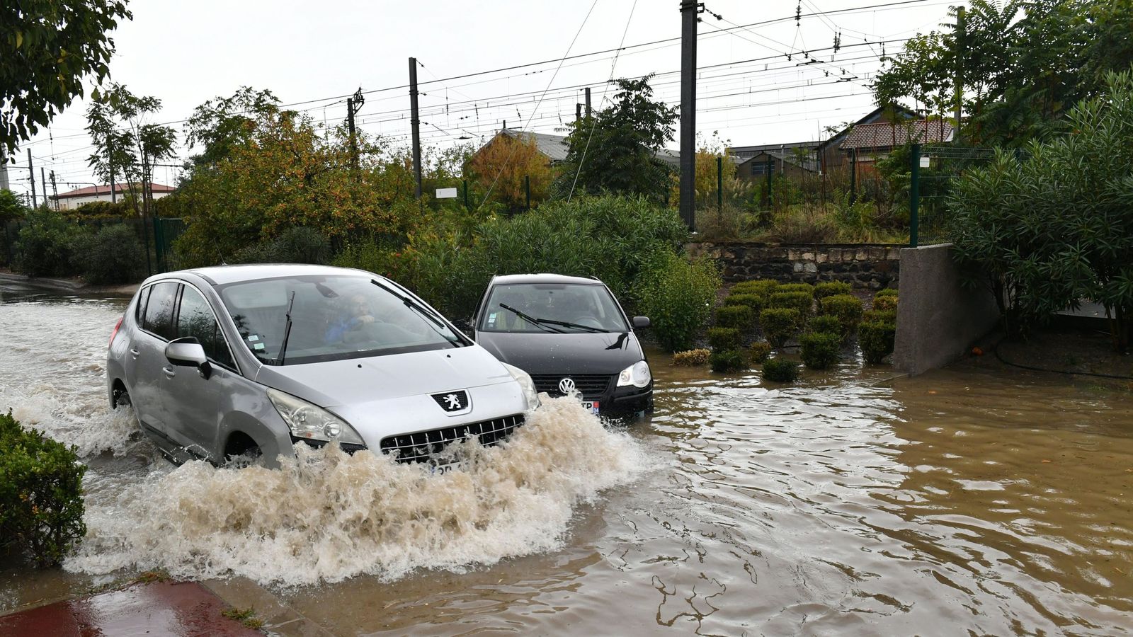 Three people killed in southern France as storms lash parts of Europe ...