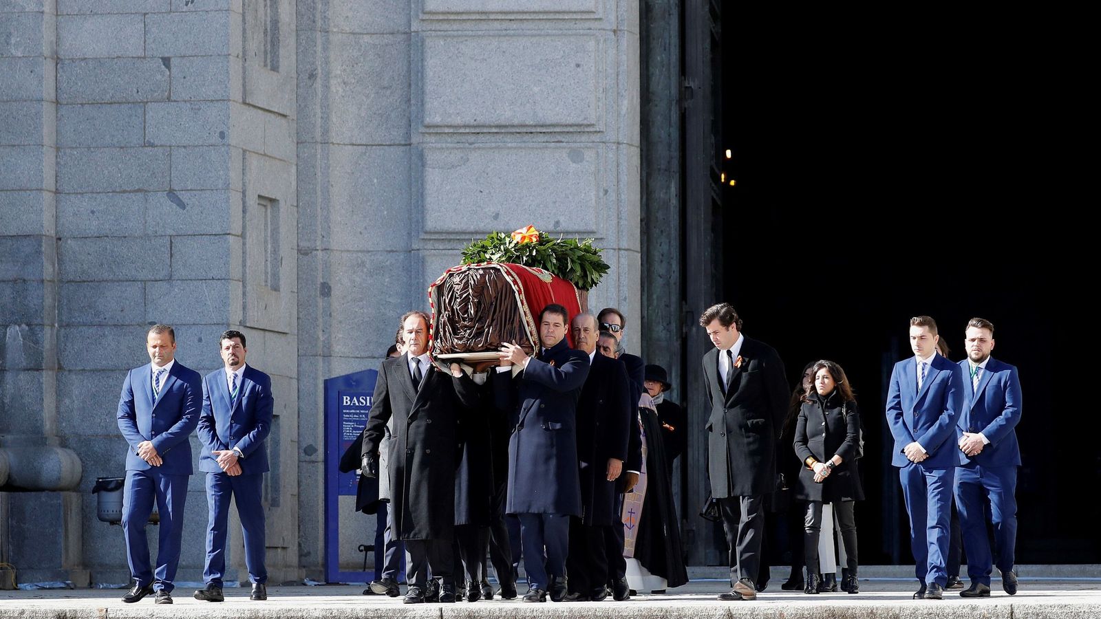 Spanish dictator Franco's body exhumed | World News | Sky News