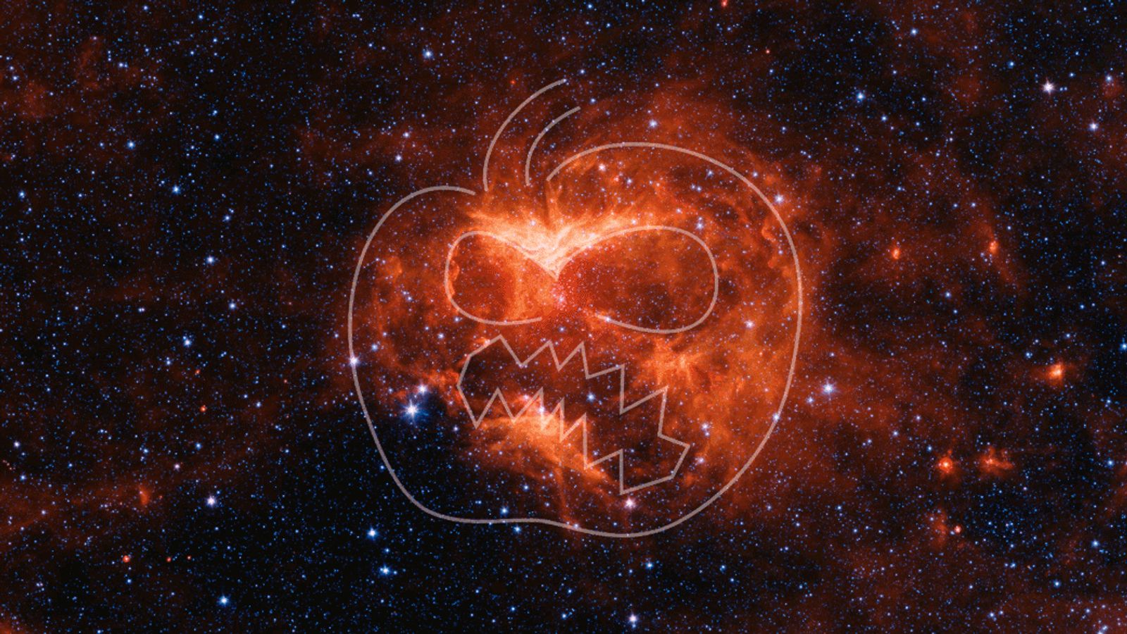 Jack-o'-lantern Nebula: Is NASA's new discovery a trick or a treat ...