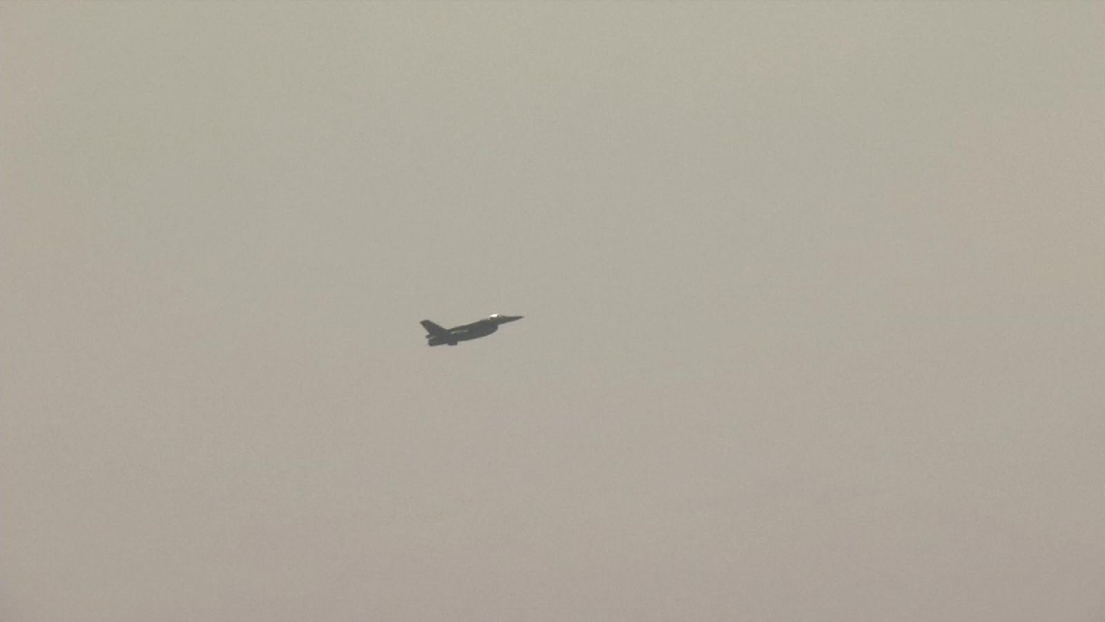 Turkish jets take off as smoke rises in Syria | World News | Sky News