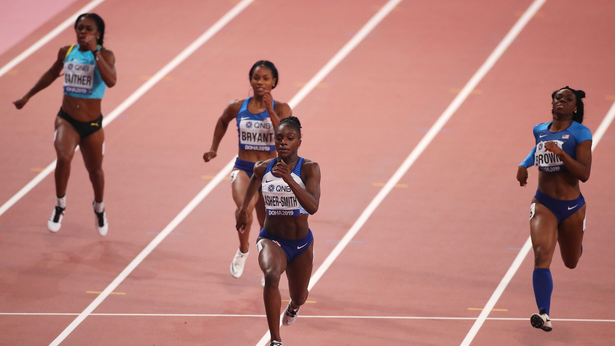Dina Asher-Smith becomes first British woman to win World Championship ...