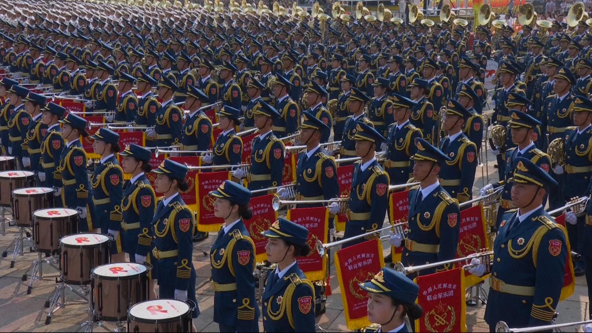 Grand military parade in China marks 70 years of communist rule | World ...