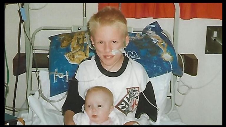 Infected blood inquiry: Mother watches video of dying son for first ...