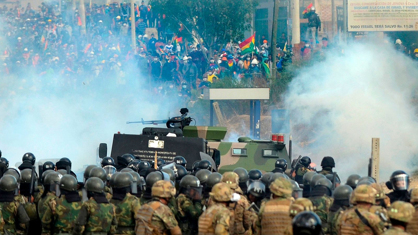 Eight dead in Bolivia protests calling for return of ex-president ...