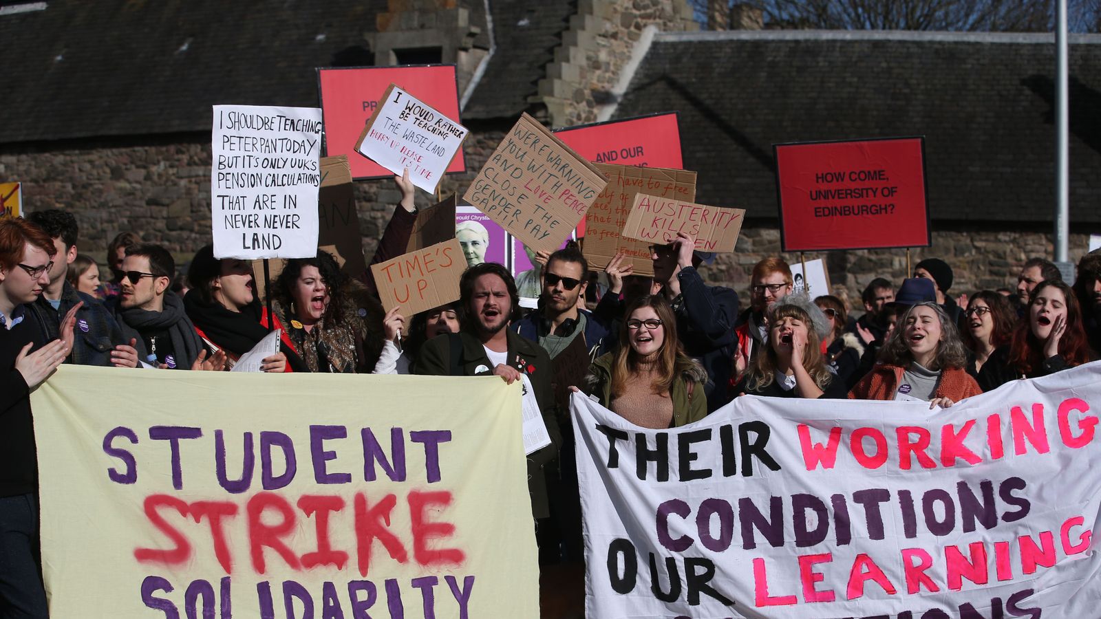 One million students face disruption as university staff begin eight ...