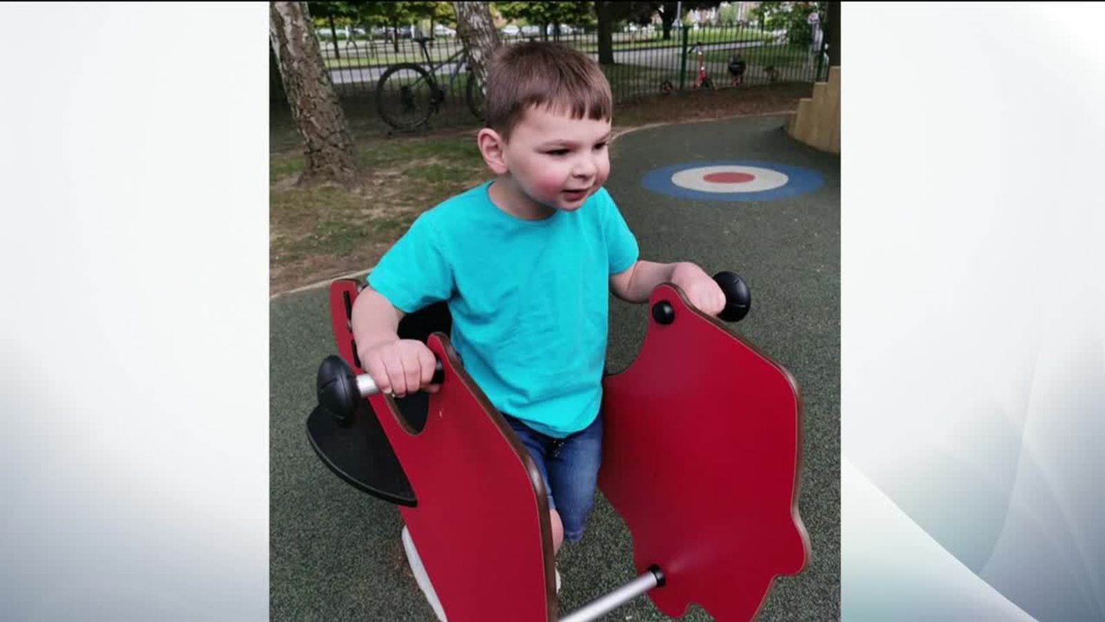 'Our son lost both legs' | UK News | Sky News