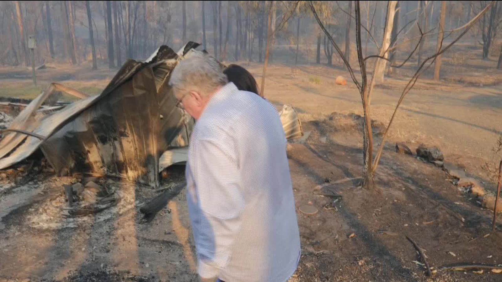 The scene of wreckage at a family home in Queensland | World News | Sky ...