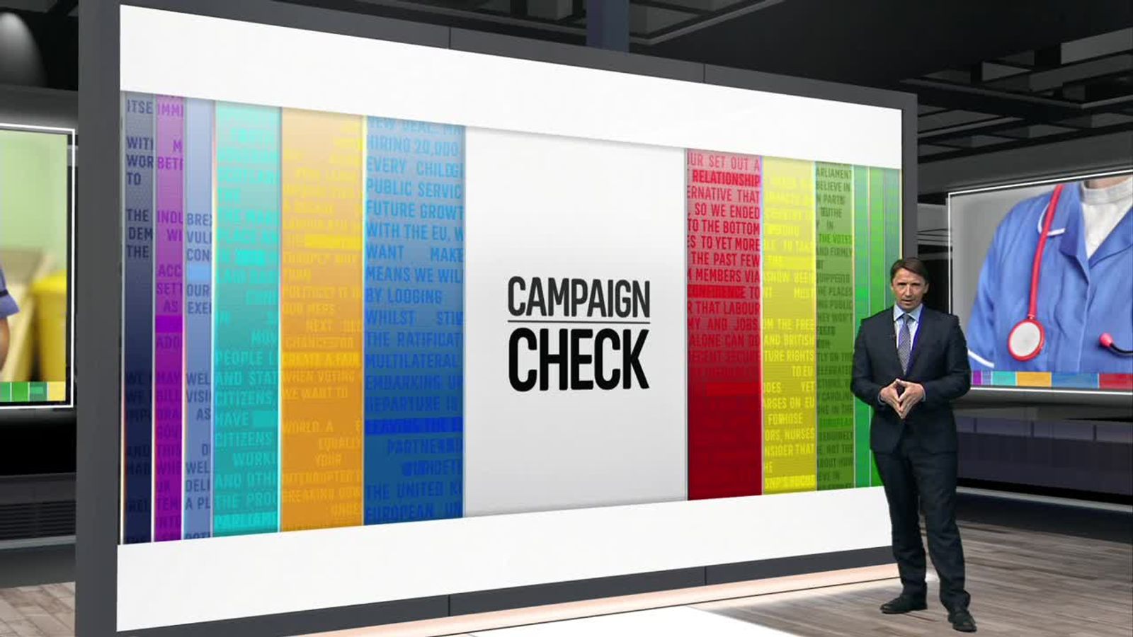 Campaign check: 50,000 extra nurses | Politics News | Sky News