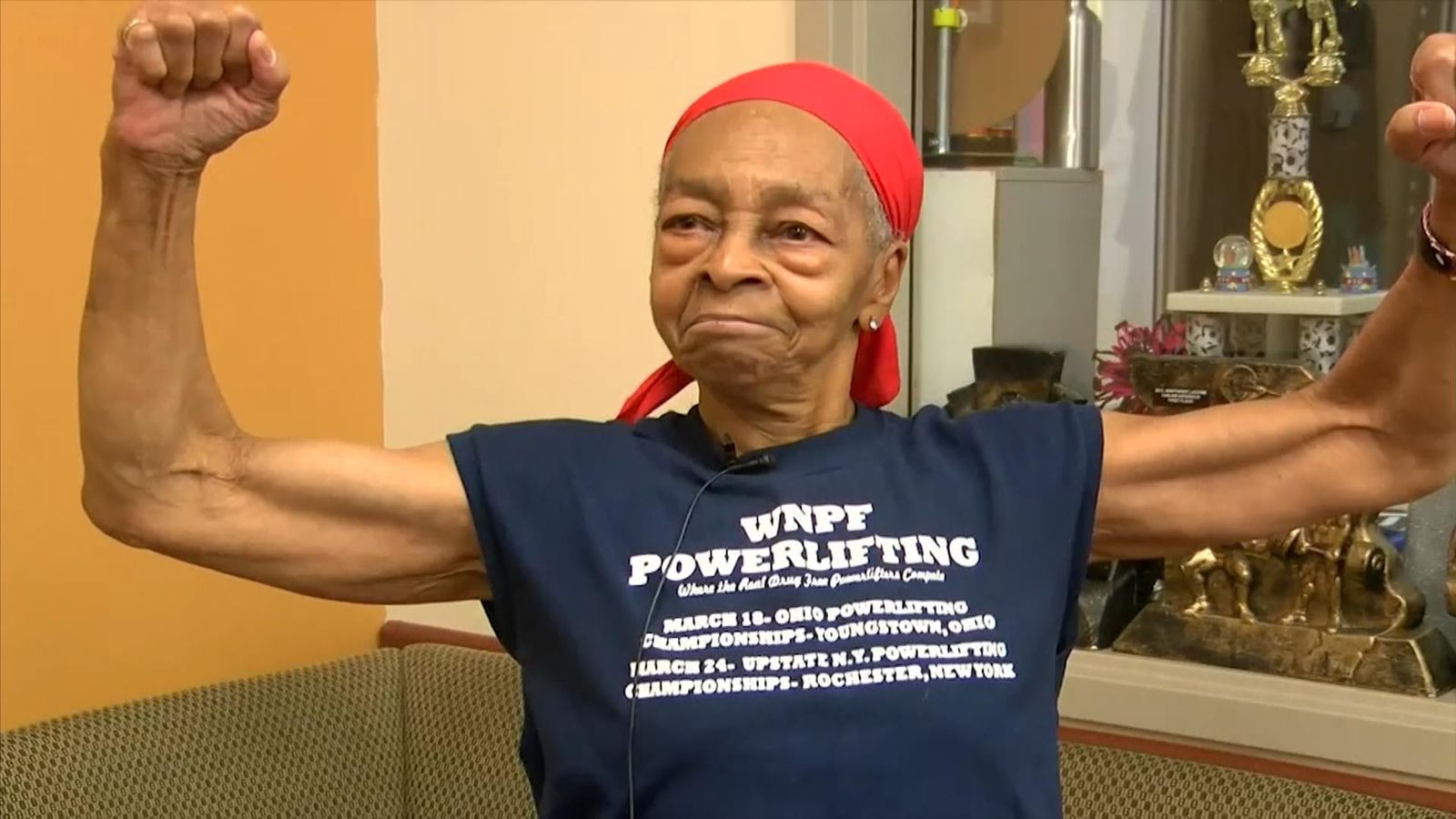 'He picked the wrong house': Female bodybuilder, 82, beats up burglar ...