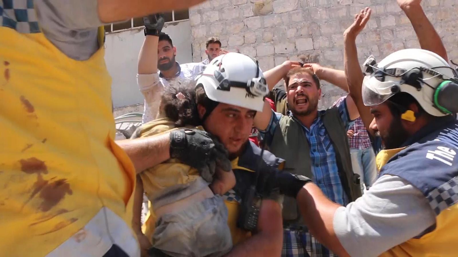 Russian warplanes were behind airstrikes that killed 44 in Syrian ...