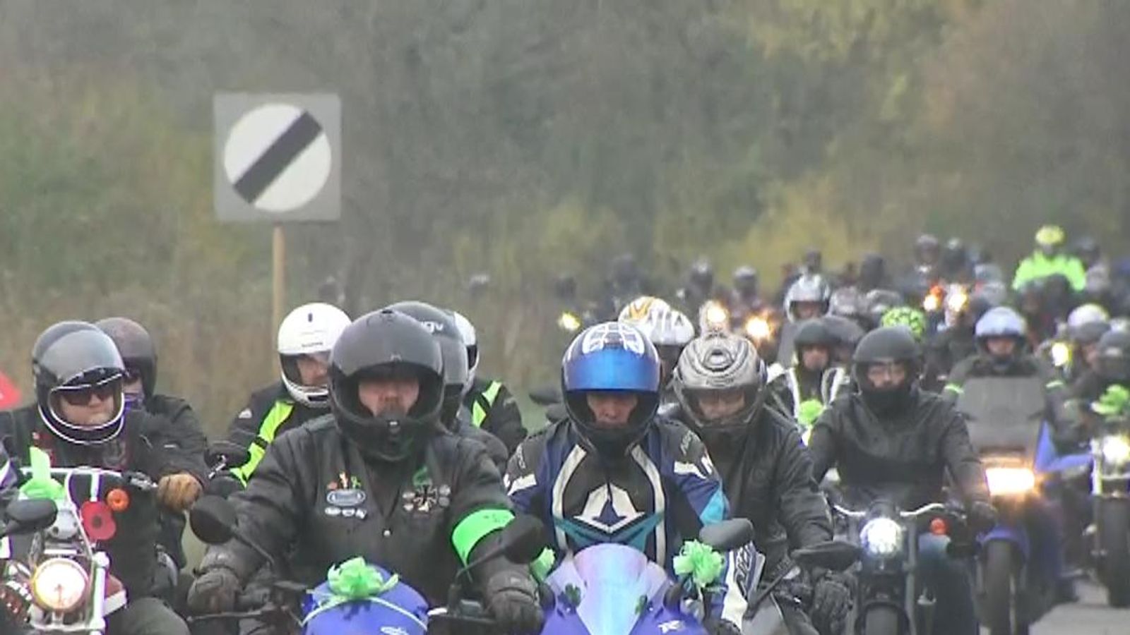 Harry Dunn: Bikers ride past spot where 19-year-old died | UK News ...
