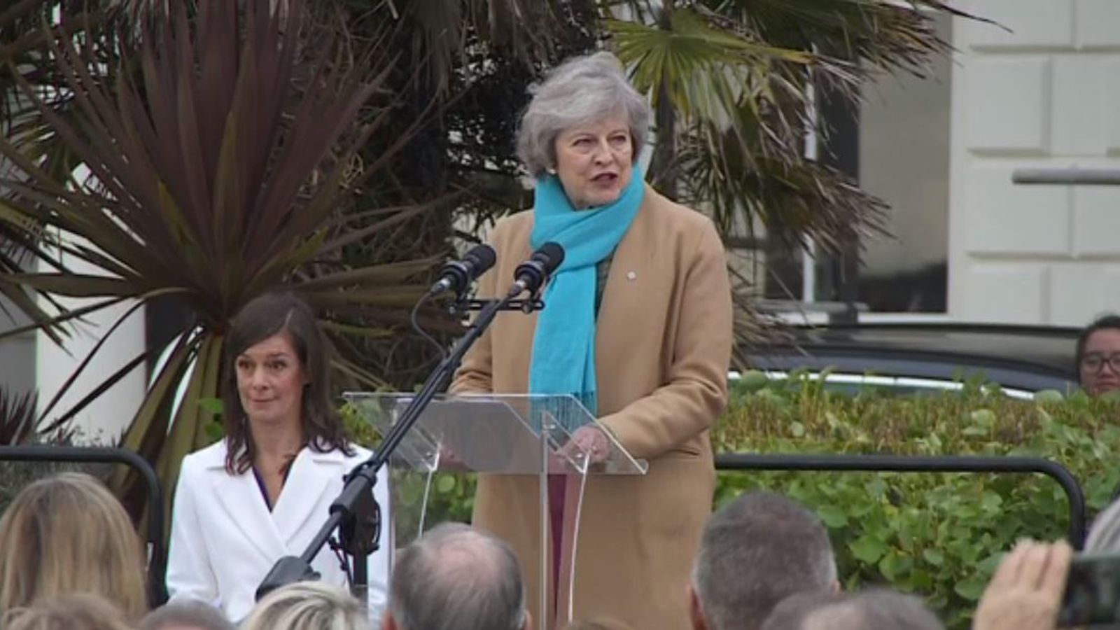 Nancy Astor: Theresa May unveils statue of first female MP to sit in ...
