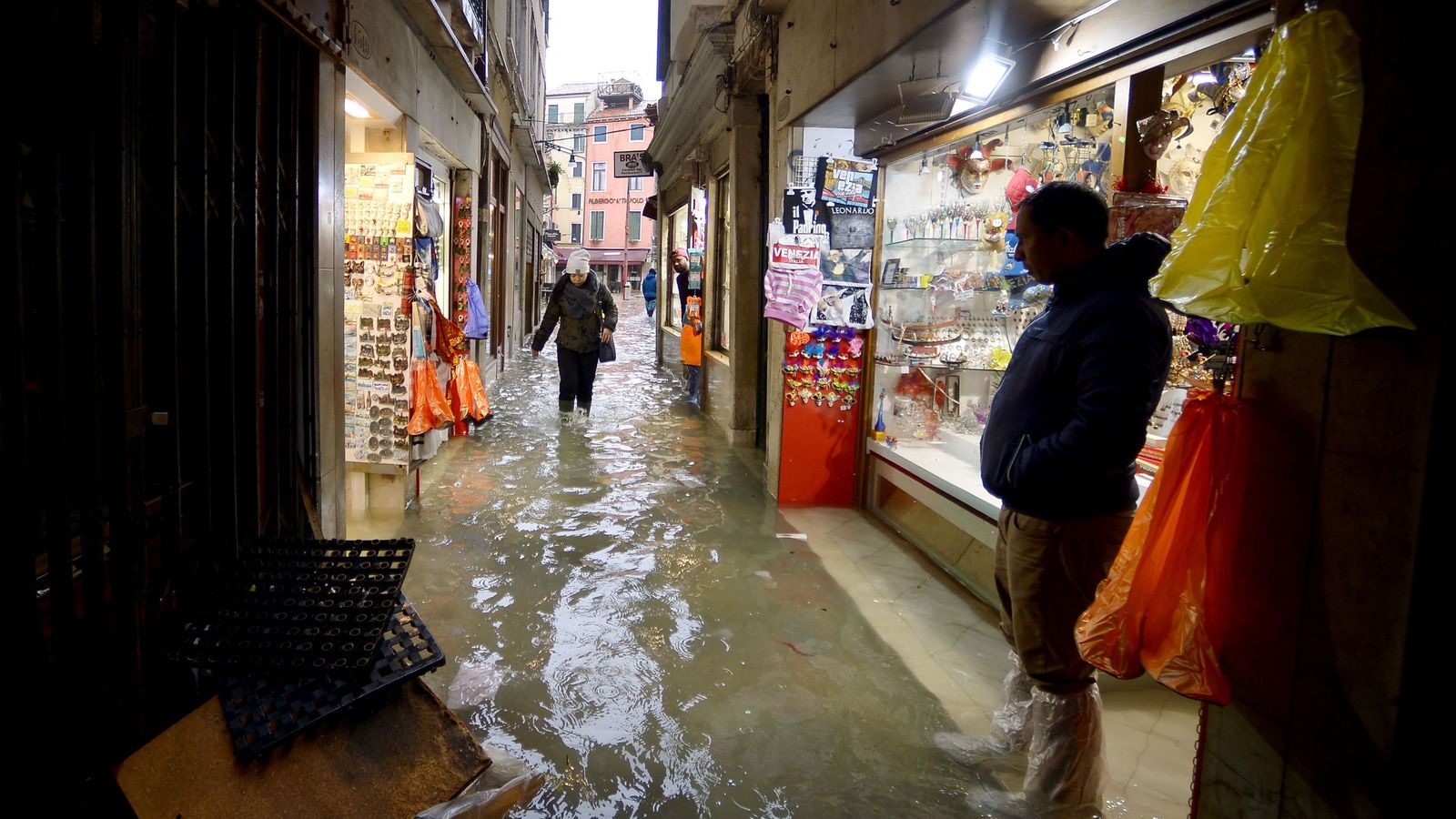 Venice floods: Race to save art as 70% of Lagoon city submerged by ...