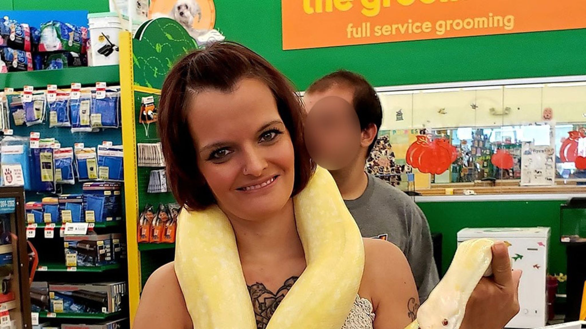 Woman found dead in reptile home was strangled by 8ft python | US News ...