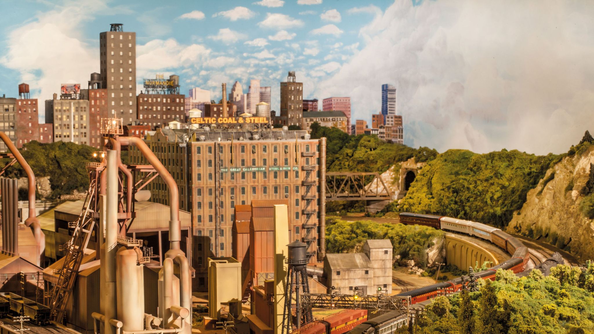 Sir Rod Stewart unveils model railway he worked on for 25 years | Ents ...