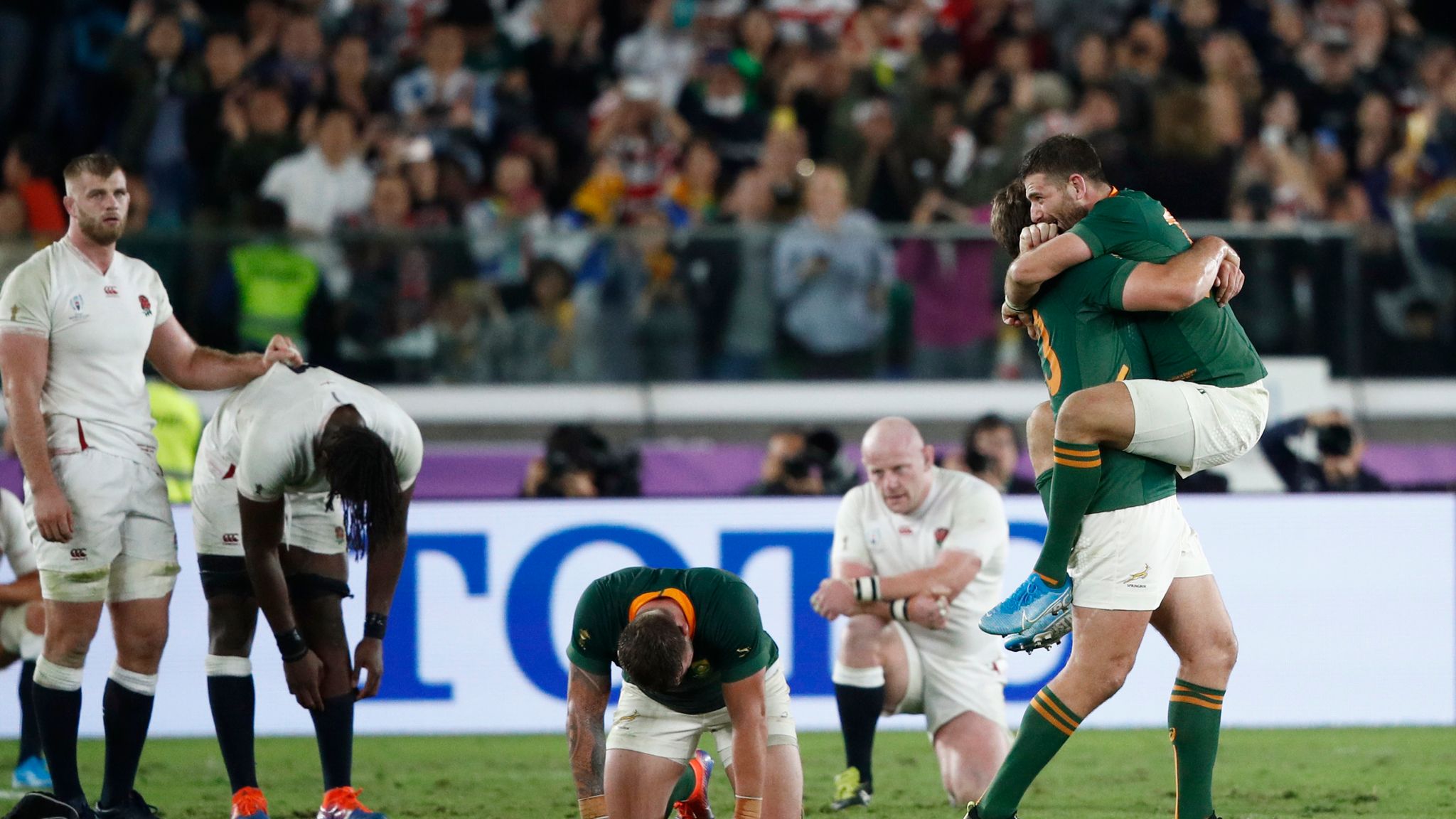 Rugby World Cup final: Heartbreak for England as South Africa win 32-12 ...