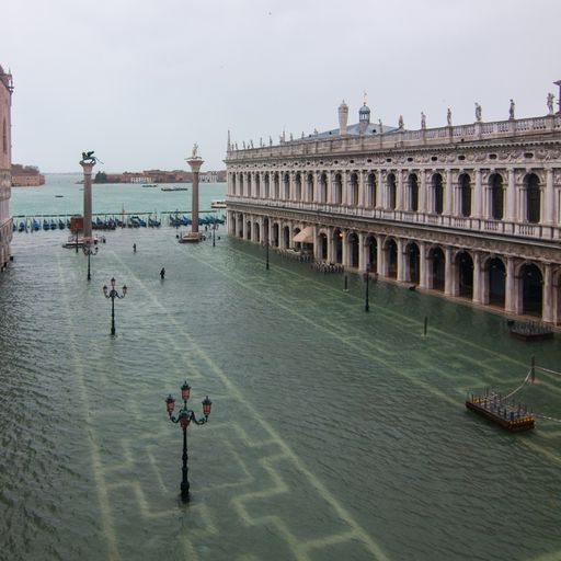 Venice left desolate and eerie as questions are asked over flood ...