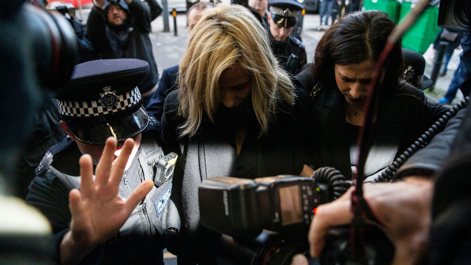 Caroline Flack denies attacking boyfriend with lamp | UK News | Sky News