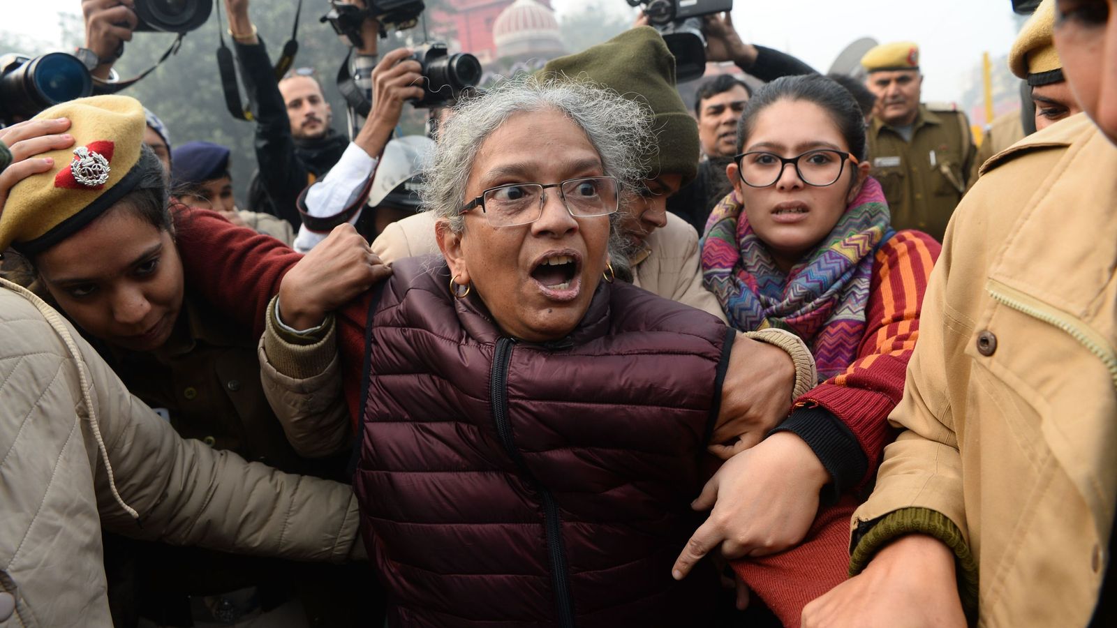 India: Three die in protests as 1,200 arrested over 'bigoted' law ...