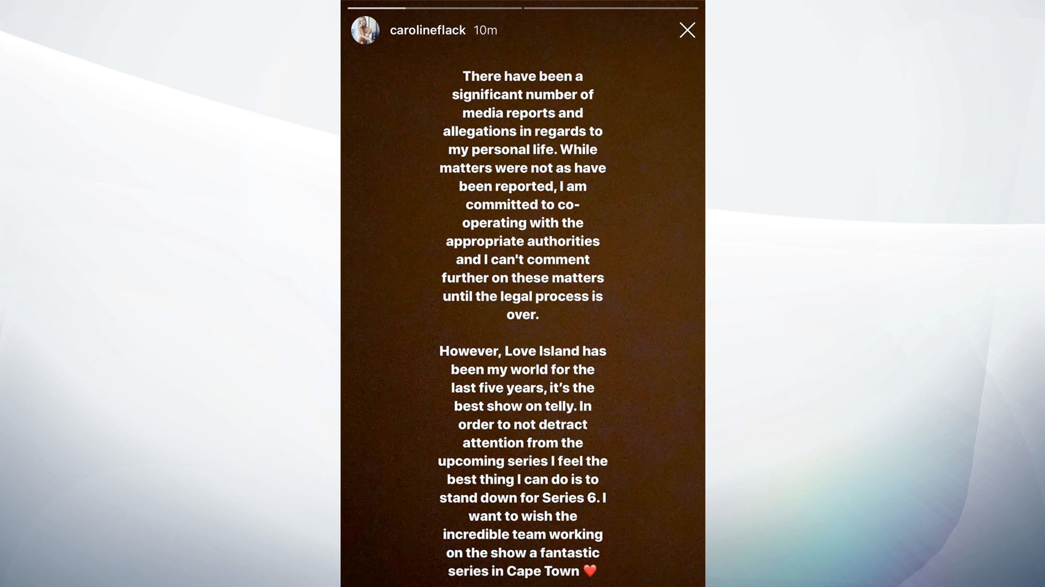Caroline Flack quits Love Island after assault charge | Ents & Arts ...