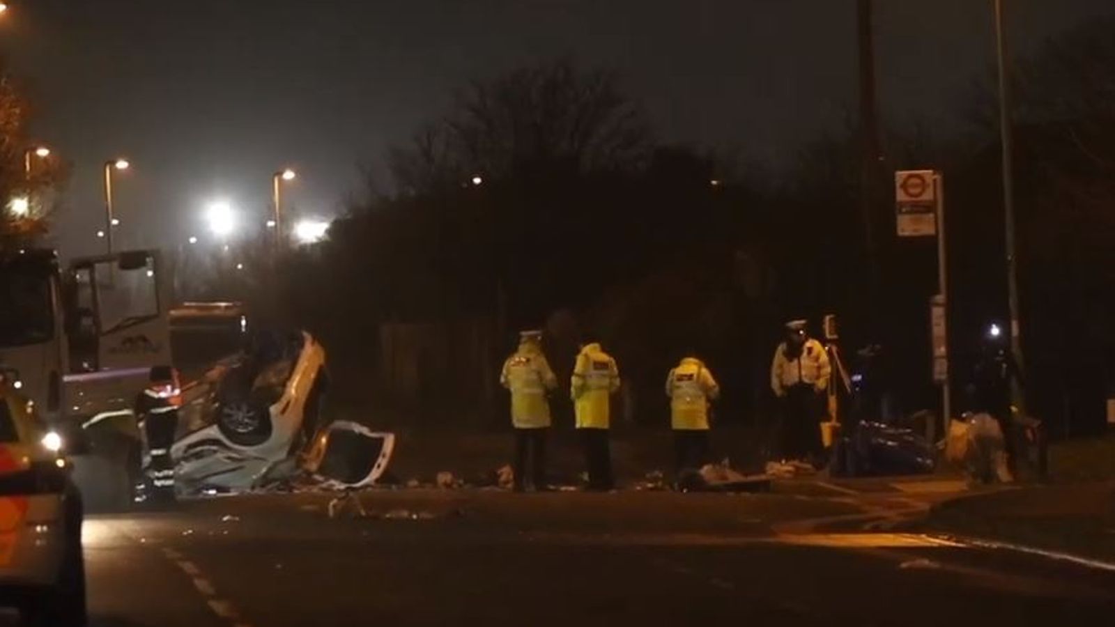 Three people killed in crash near Heathrow on New Year's Eve | UK News ...