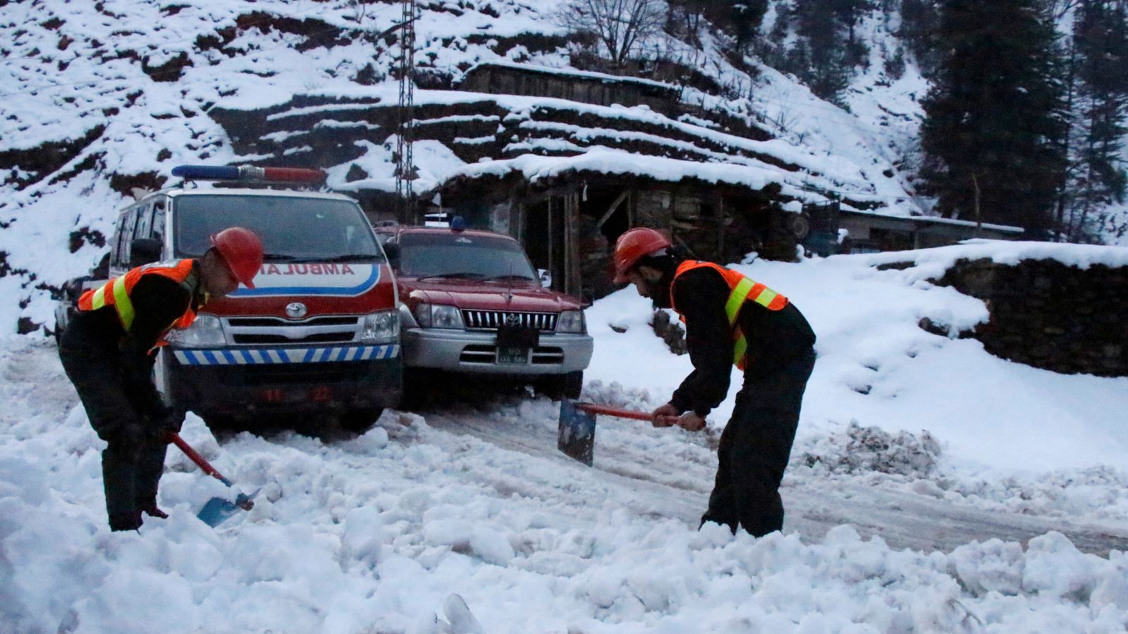 Kashmir: Dozens killed after avalanches and heavy snowfall | World News | Sky News