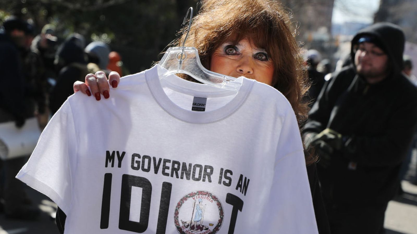 Virginia gun protest: Body armour and semi-automatics on show at ...