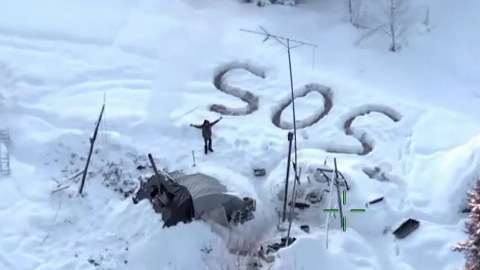 Man stranded for 23 days in Alaskan wilderness saved | US News | Sky News