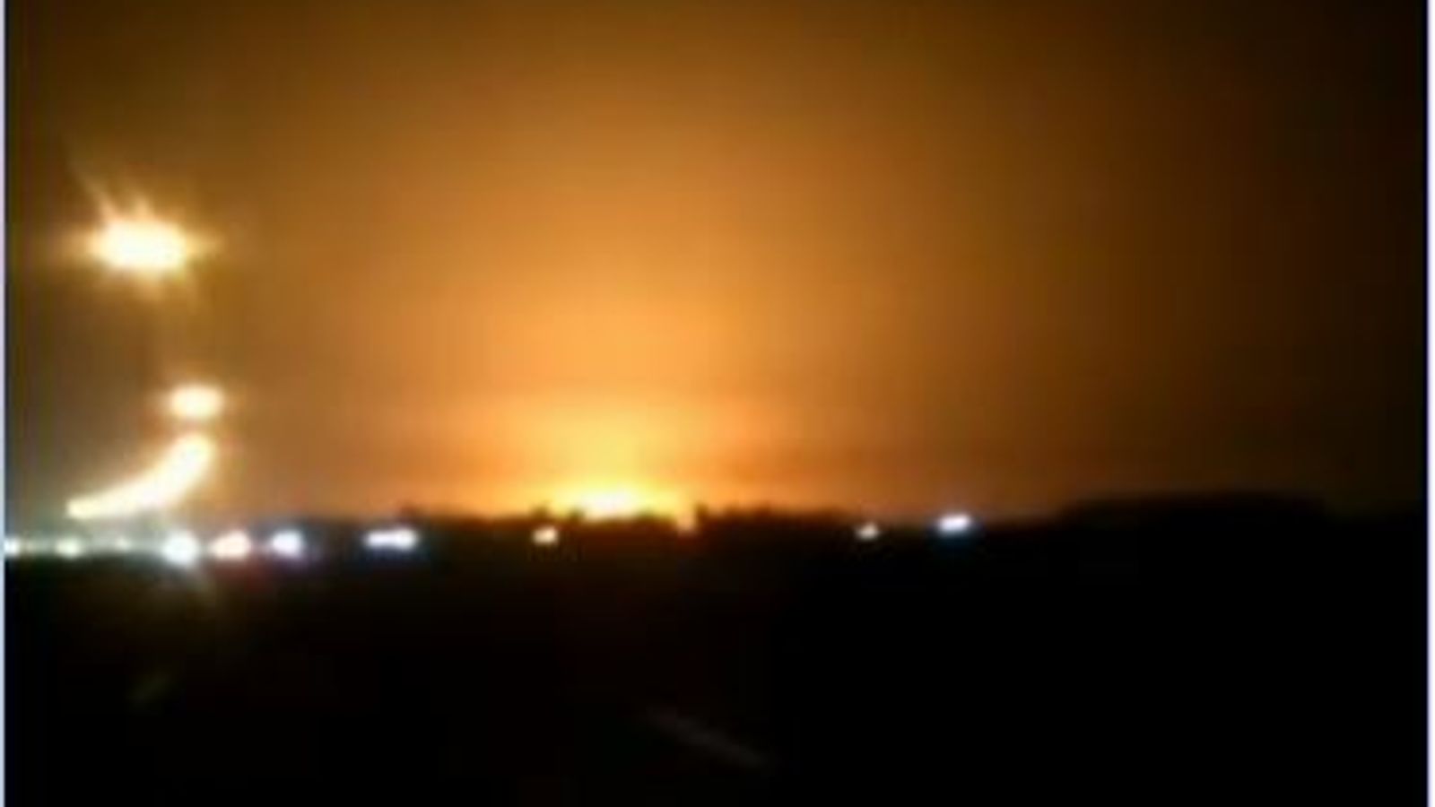 Footage shows moment Ukrainian plane plummets and bursts into flames in ...