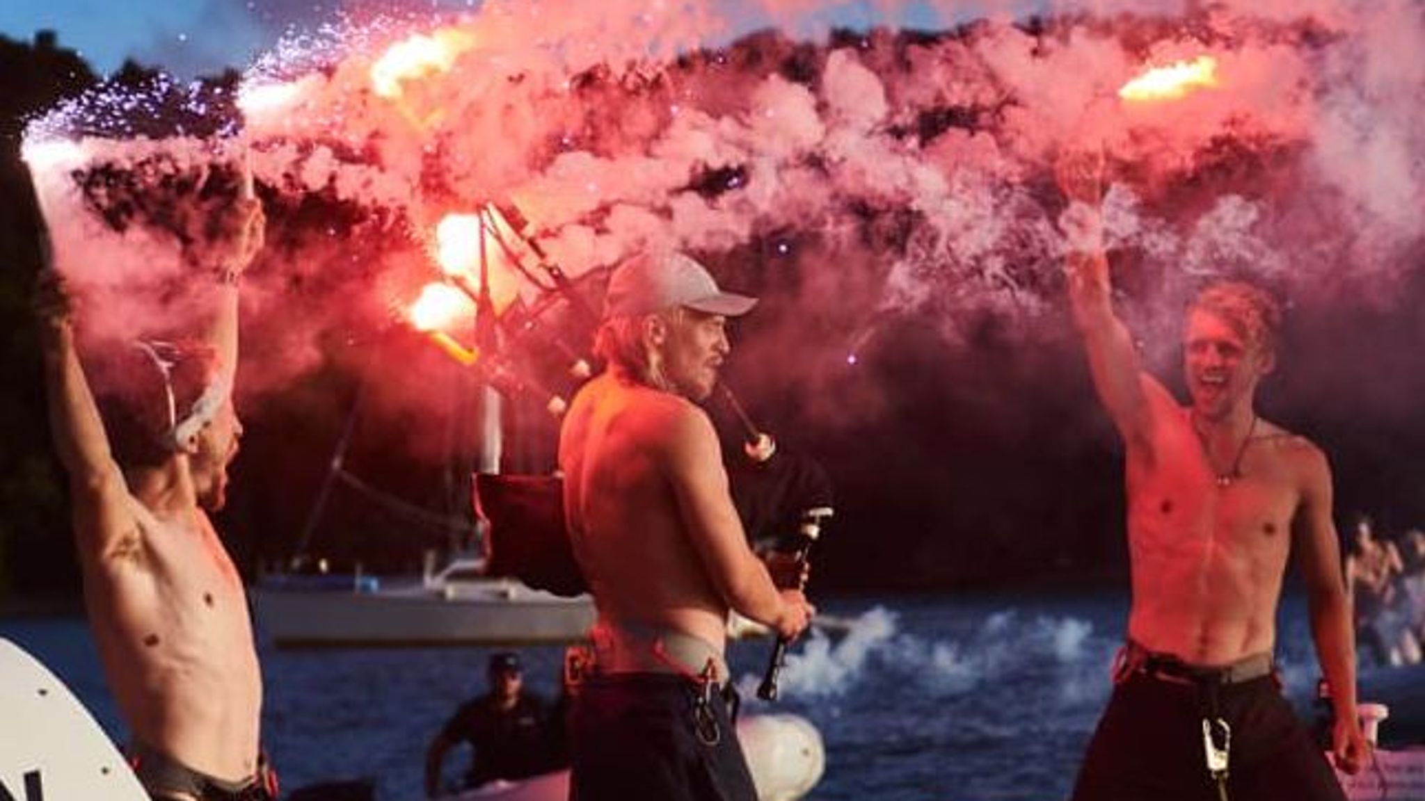 British brothers set world record for rowing Atlantic Ocean | UK News ...