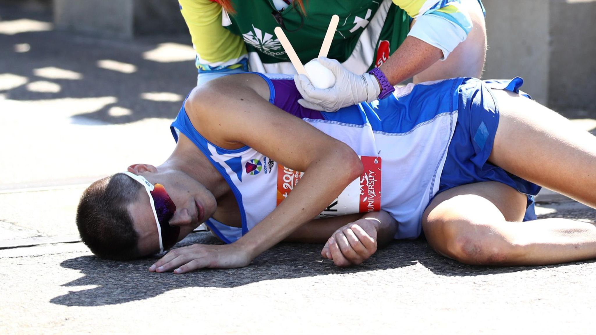 Preparing for Olympic glory in the garden shed | UK News | Sky News