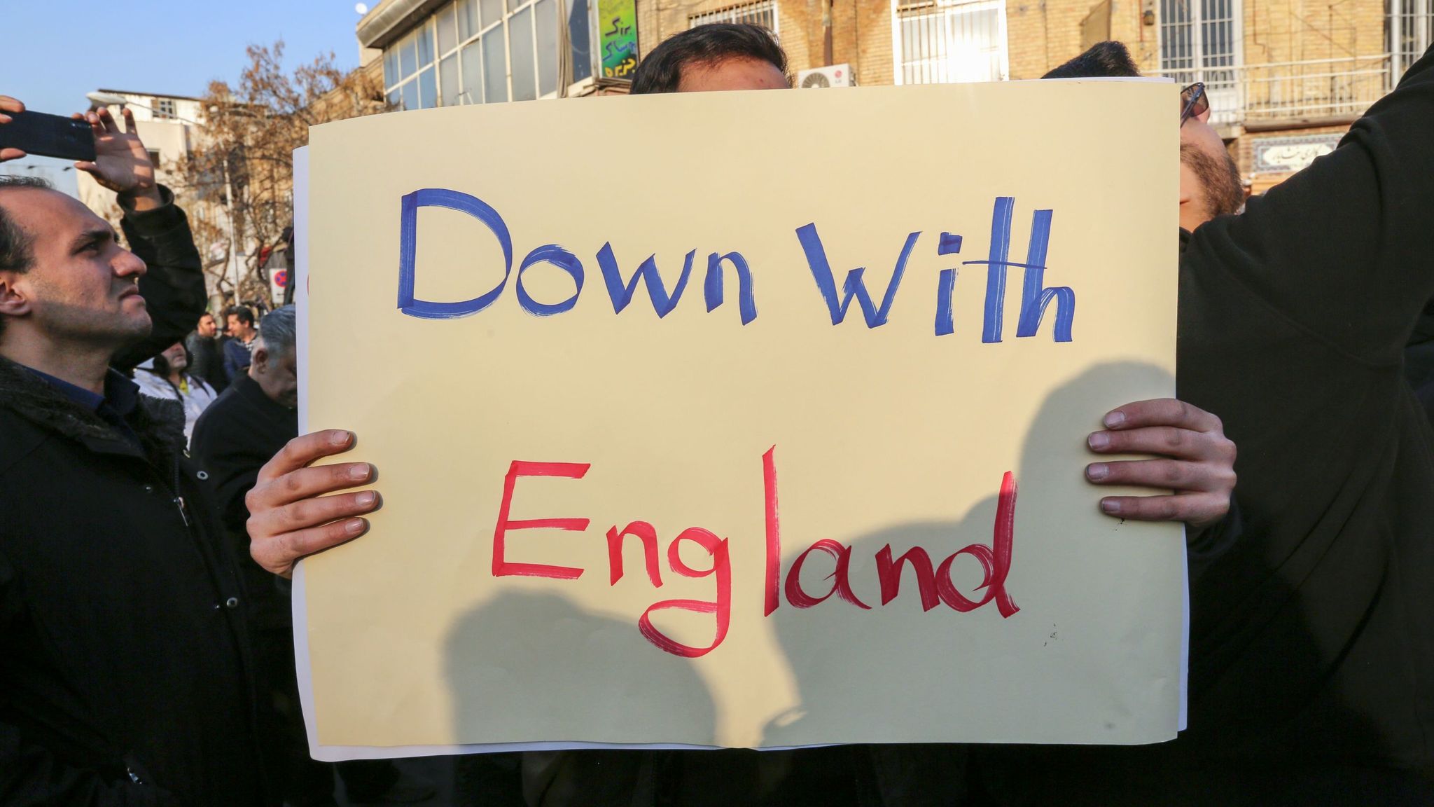 Iran summons British ambassador Rob Macaire as anti-UK protests break ...