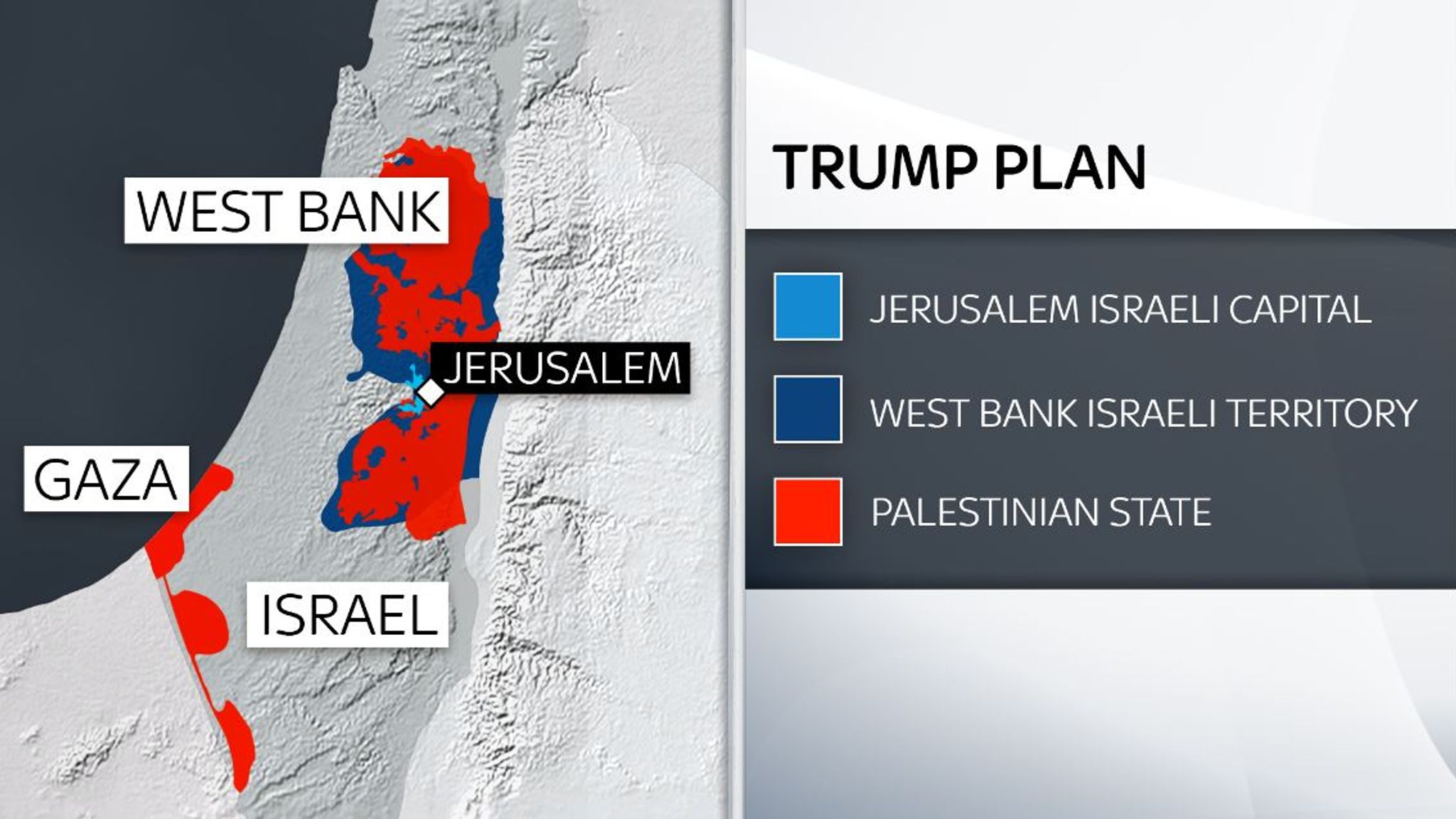 Palestinians reject Donald Trump's 'win-win' Middle East peace plan ...