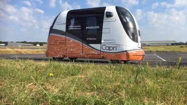 Driverless, autonomous transport pods begin UK public trials | Science ...
