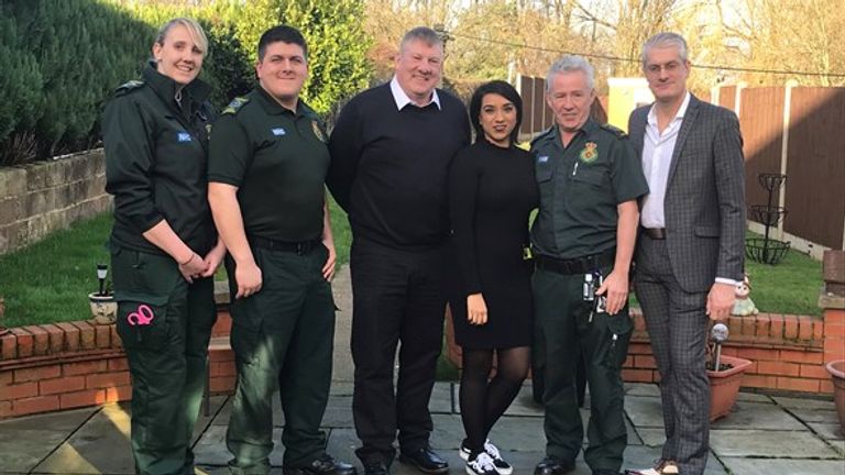 Hero lorry driver who pulled woman from burning car before it exploded ...