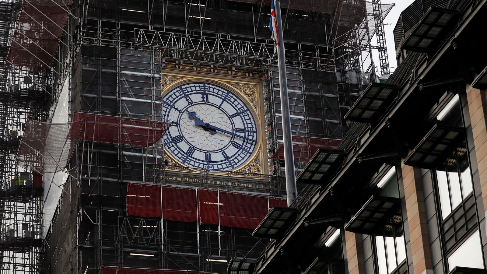 Big Ben roof scaffolding will begin to be removed this week in ...