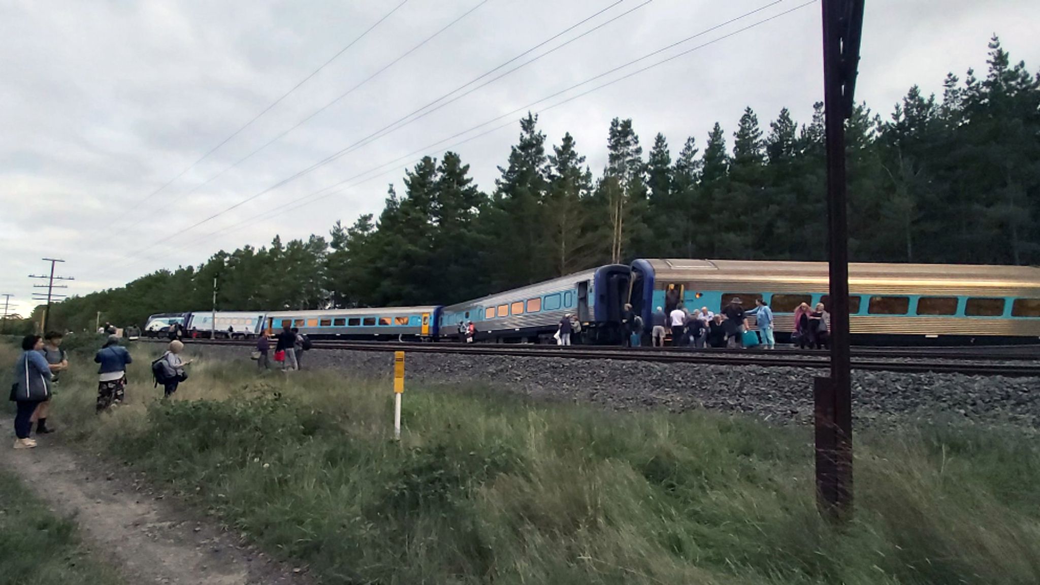 Two killed and several injured after train derails near Melbourne ...