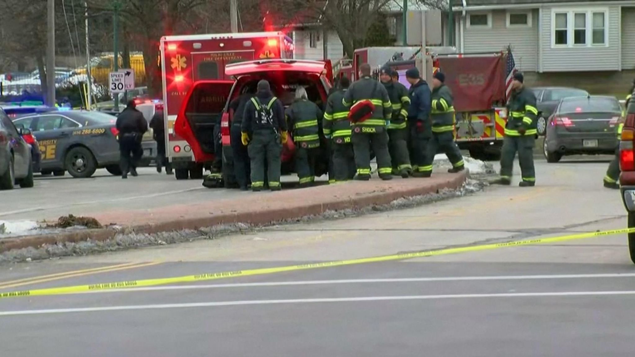 Gunman kills five people at Milwaukee brewery | US News | Sky News