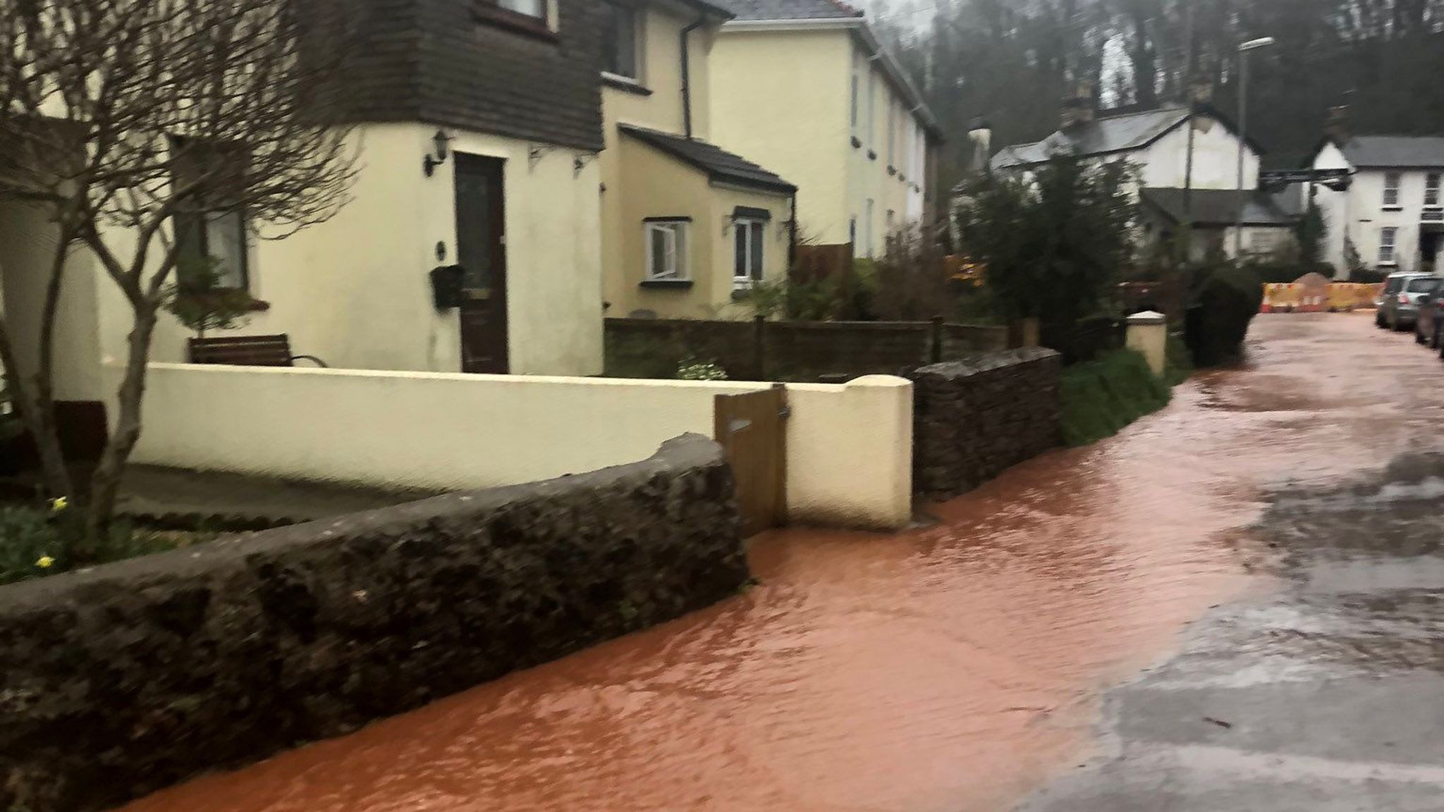 UK weather: Storm Dennis leads to flood warnings and cancelled flights ...