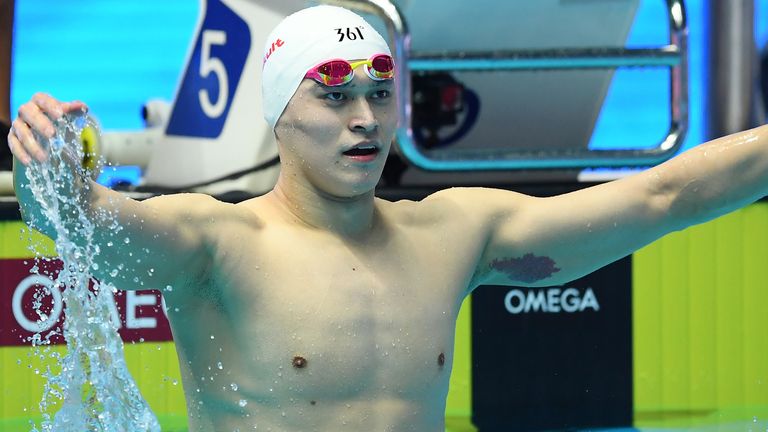 Sun Yang: Chinese Olympic swimming champion banned for eight years ...