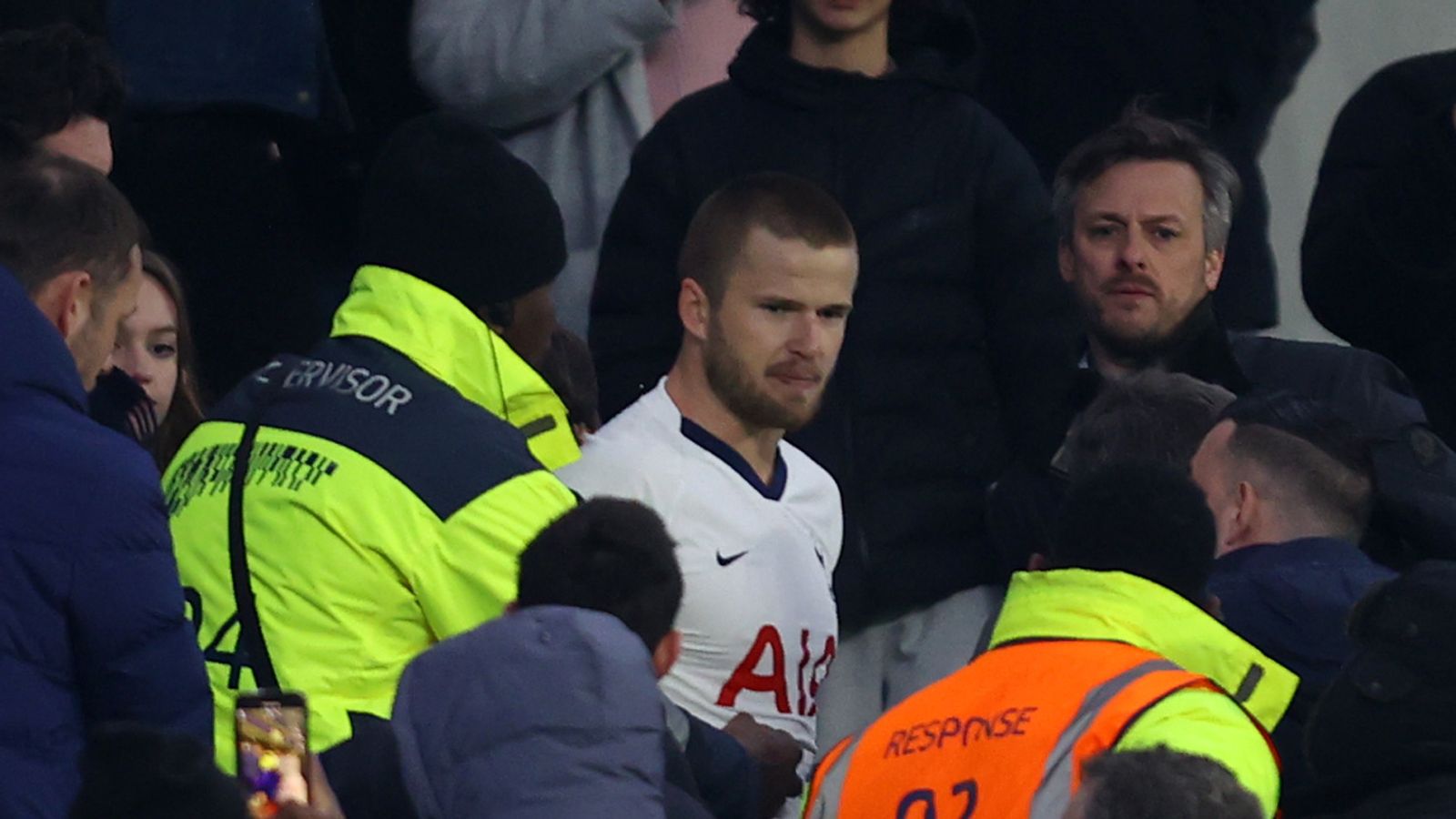 FA investigates after Spurs star Eric Dier climbs into crowd to ...