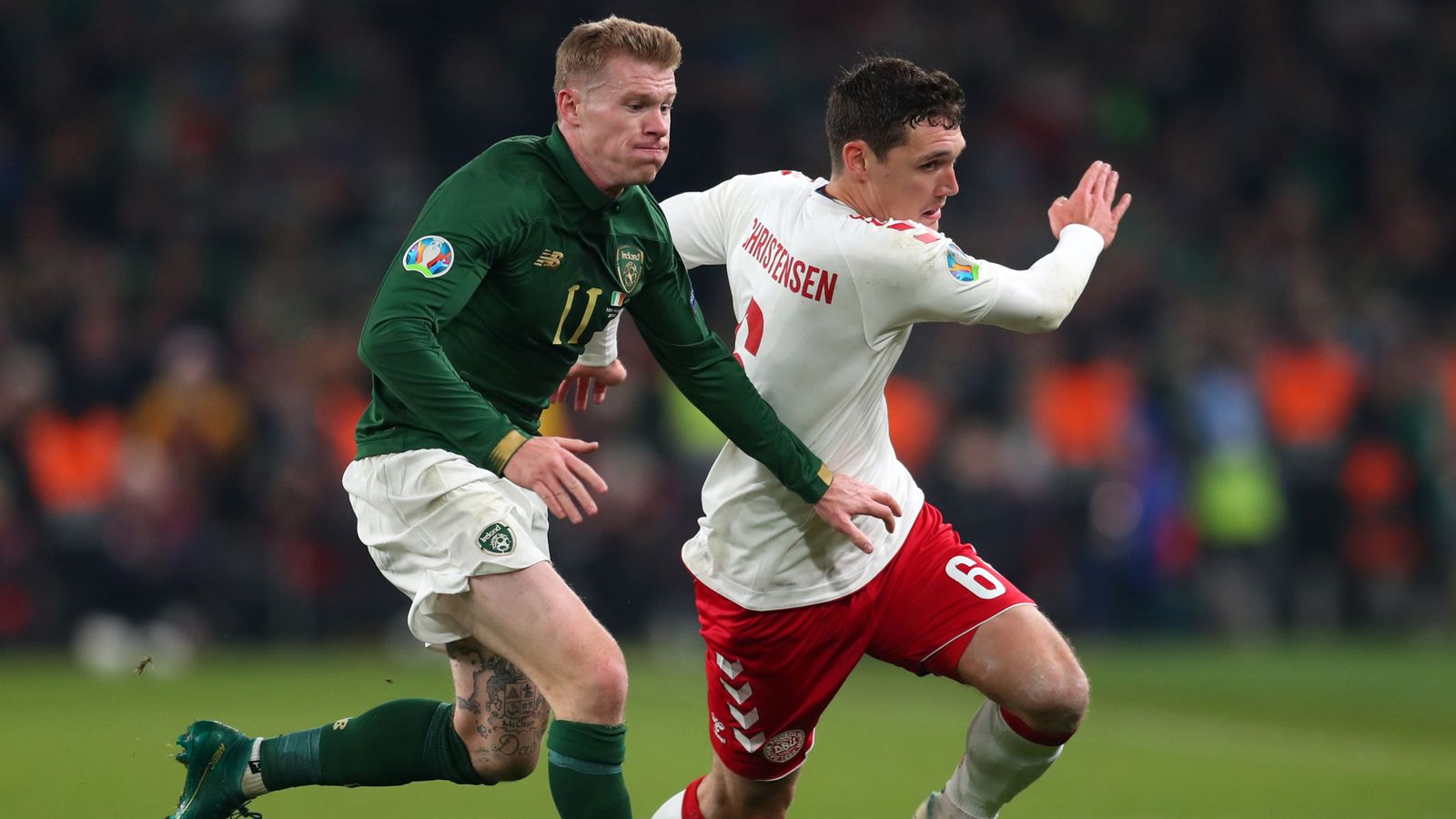 James McClean: Irish footballer fined for balaclava 'children's history ...