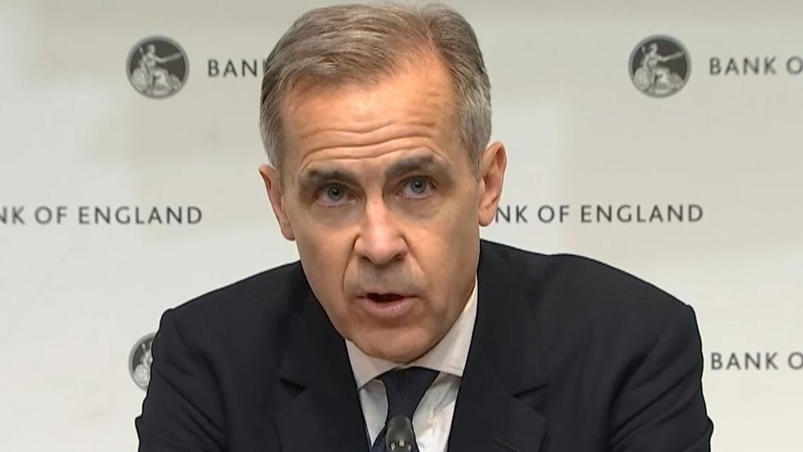 Mark Carney says the financial system is 'part of the solution' to ...