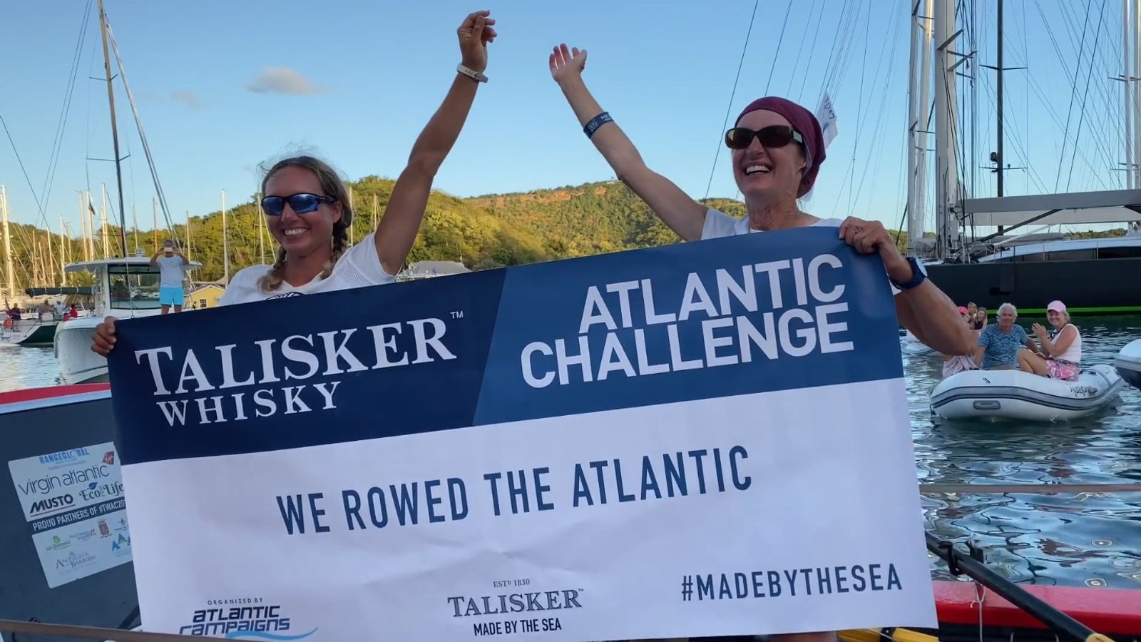 Sara Brewer: Briton, 64, becomes oldest woman to row across any ocean ...