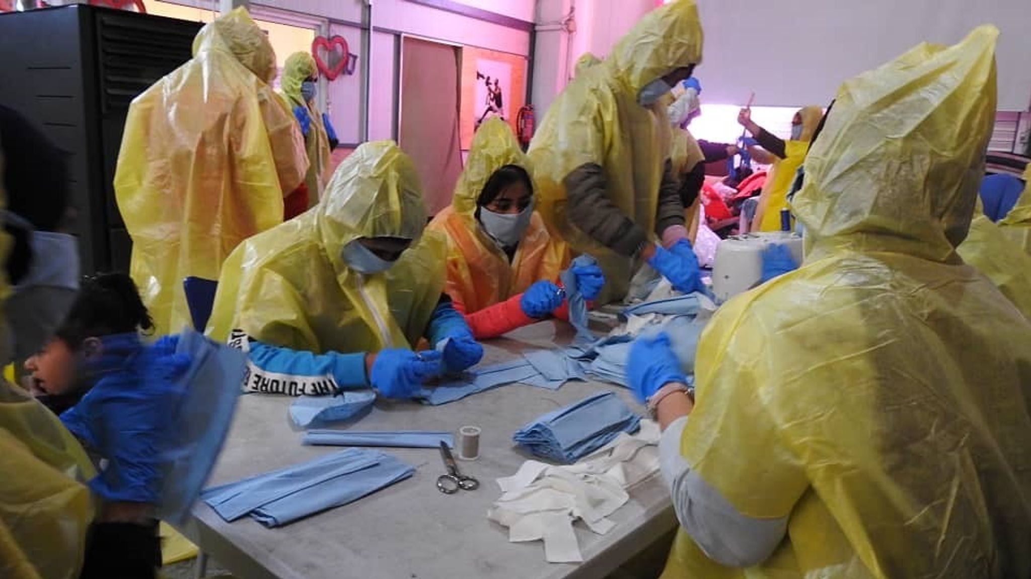 Homemade solution to coronavirus from the 'worst camp in the world ...