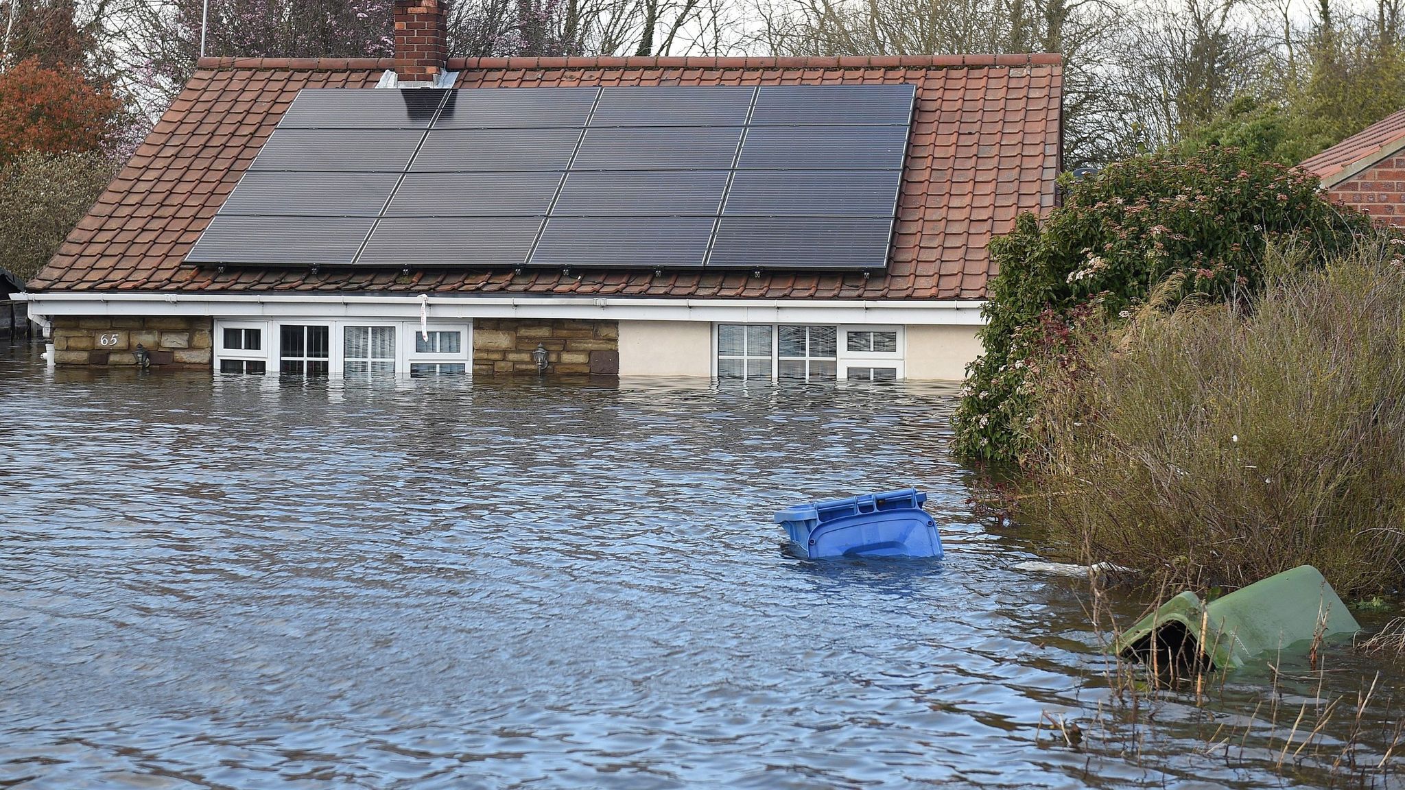 UK weather: Wettest ever February - as dozens of flood warnings remain ...
