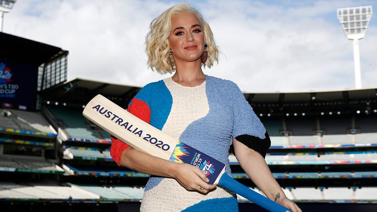 Katy Perry ready for the T20 final! | Video | Watch TV Show | Sky Sports