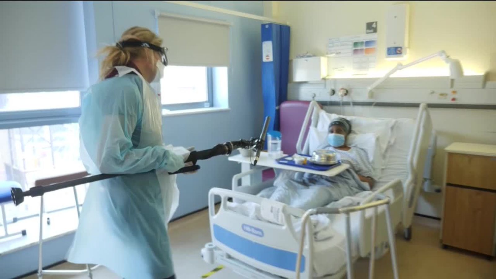 Coronavirus: Inside one of London's worst-hit hospitals | UK News | Sky ...